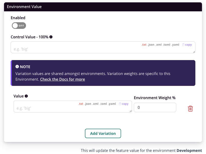 Improve UI when going from regular flag value to MV value · Issue #699 · Flagsmith/flagsmith ...