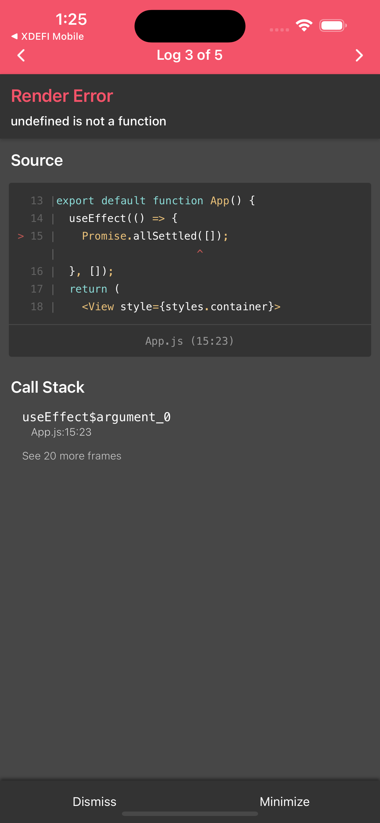 Typeerror Cannot Convert Undefined Value To Object · Issue 352 · Expo Sentry Expo · Github