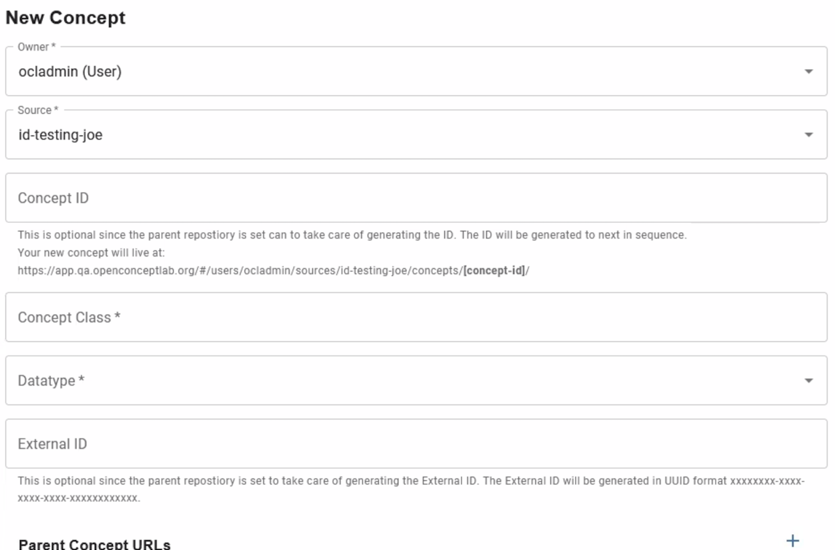 Support for auto-ID and external ID generation for concepts/mappings · Issue #1210 ...