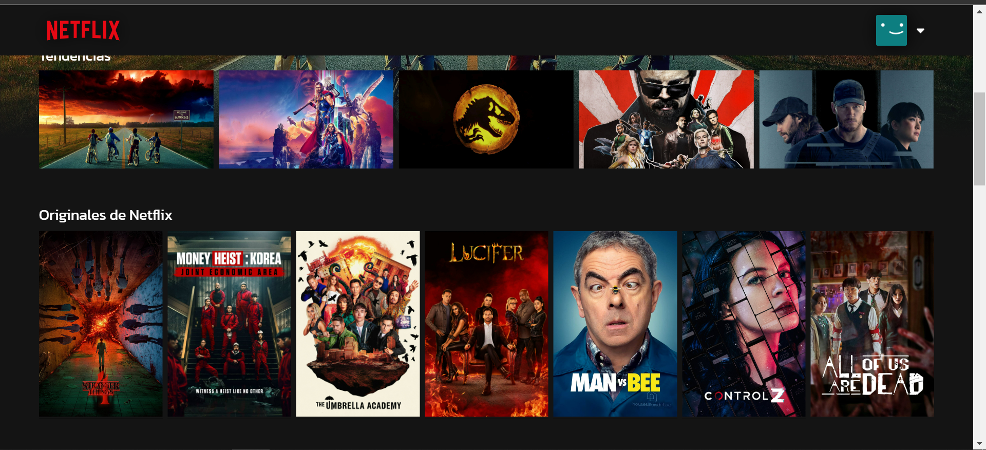GitHub - gonzaotc/Netflix-clone: Fullstack Netflix clone built with React, Redux, Firebase ...