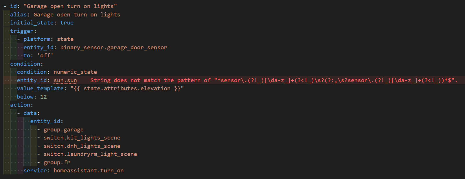 Home Assistant: numeric_state entity_id checking complains about ...