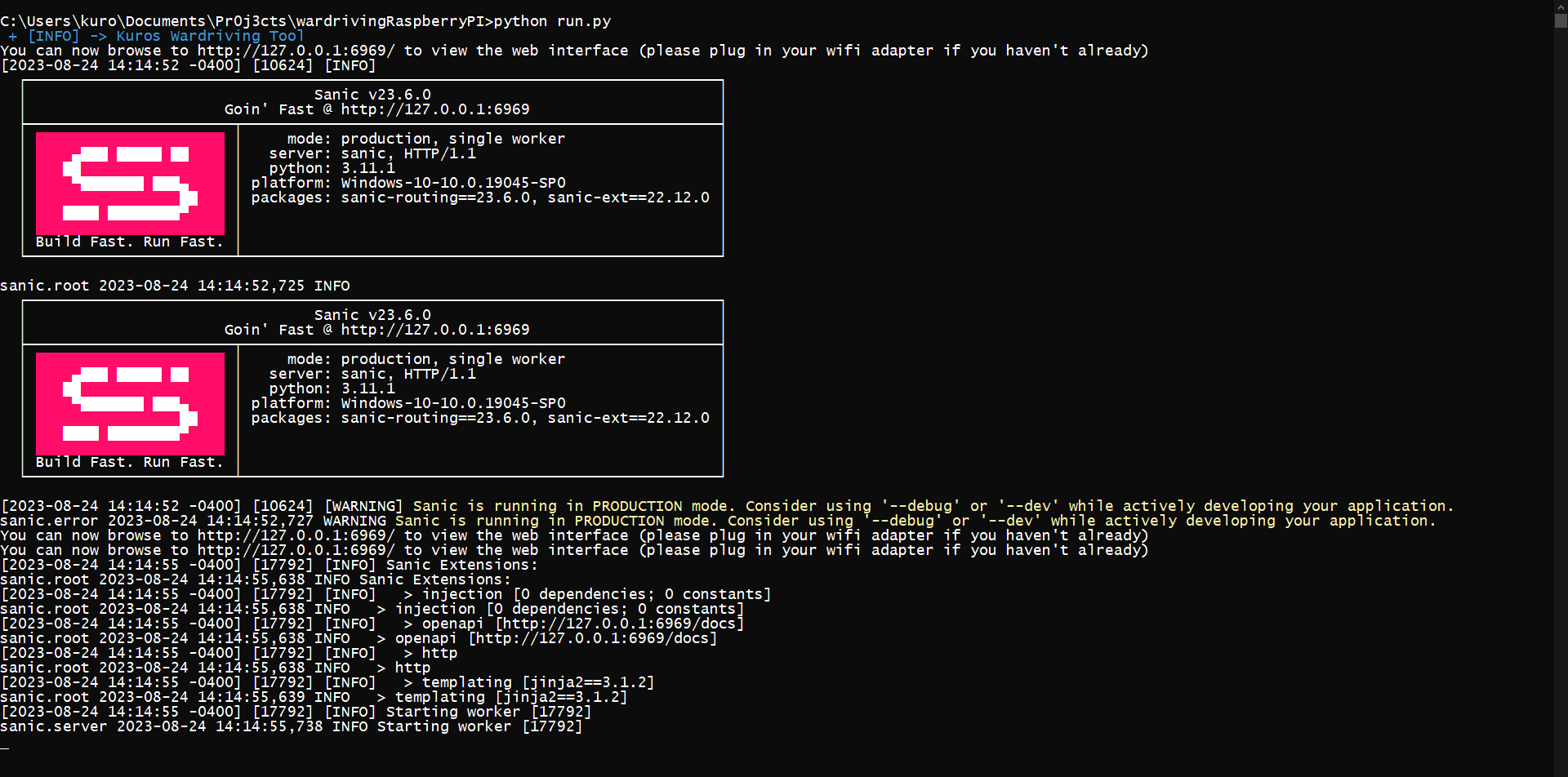 GitHub - im-kuro/piWardriving