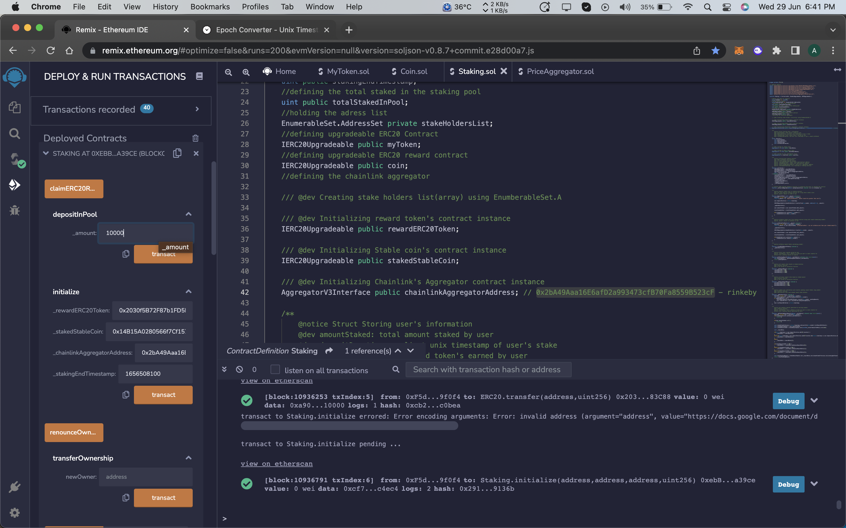 Github Akshatsolulab Staking