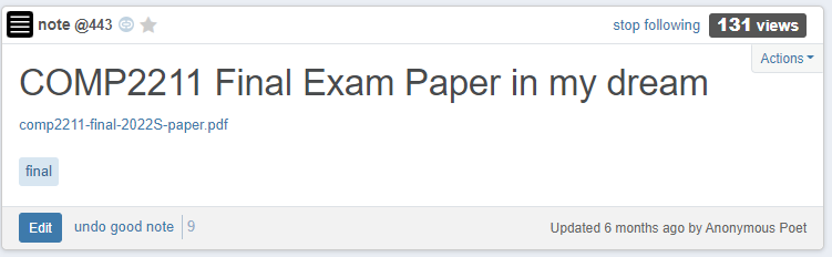 GitHub - fxwei/COMP-Exam-Template: COMP2011/2012(H)/2211 exam template from scratch