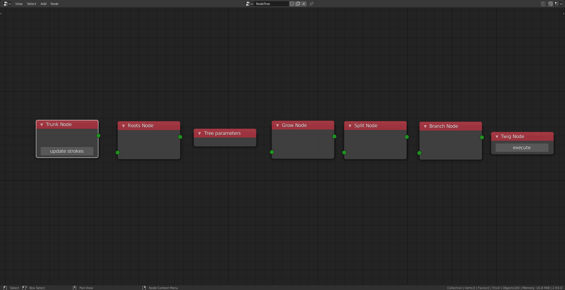 Blank Nodes (Blender 2.93) · Issue #277 · MaximeHerpin/modular_tree · GitHub