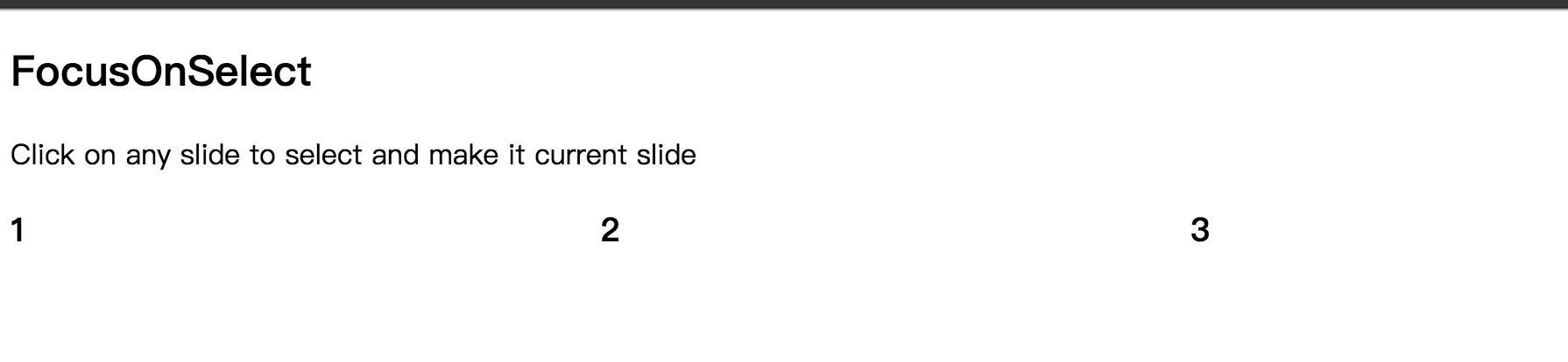 focusOnSelect(true) + infinite(false) = a strange interaction · Issue #1193 · akiran/react-slick ...