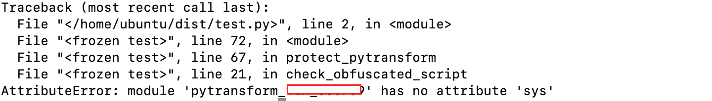 AttributeError: module 'pytransform_xxx_xxxx' has no attribute 'sys' · Issue #539 · dashingsoft ...