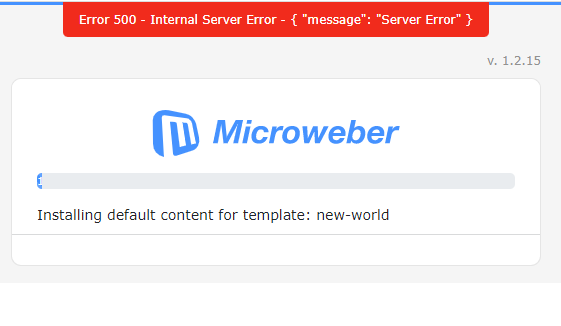 Failed to load resource: the server responded with a status of 500 (Internal Server Error ...