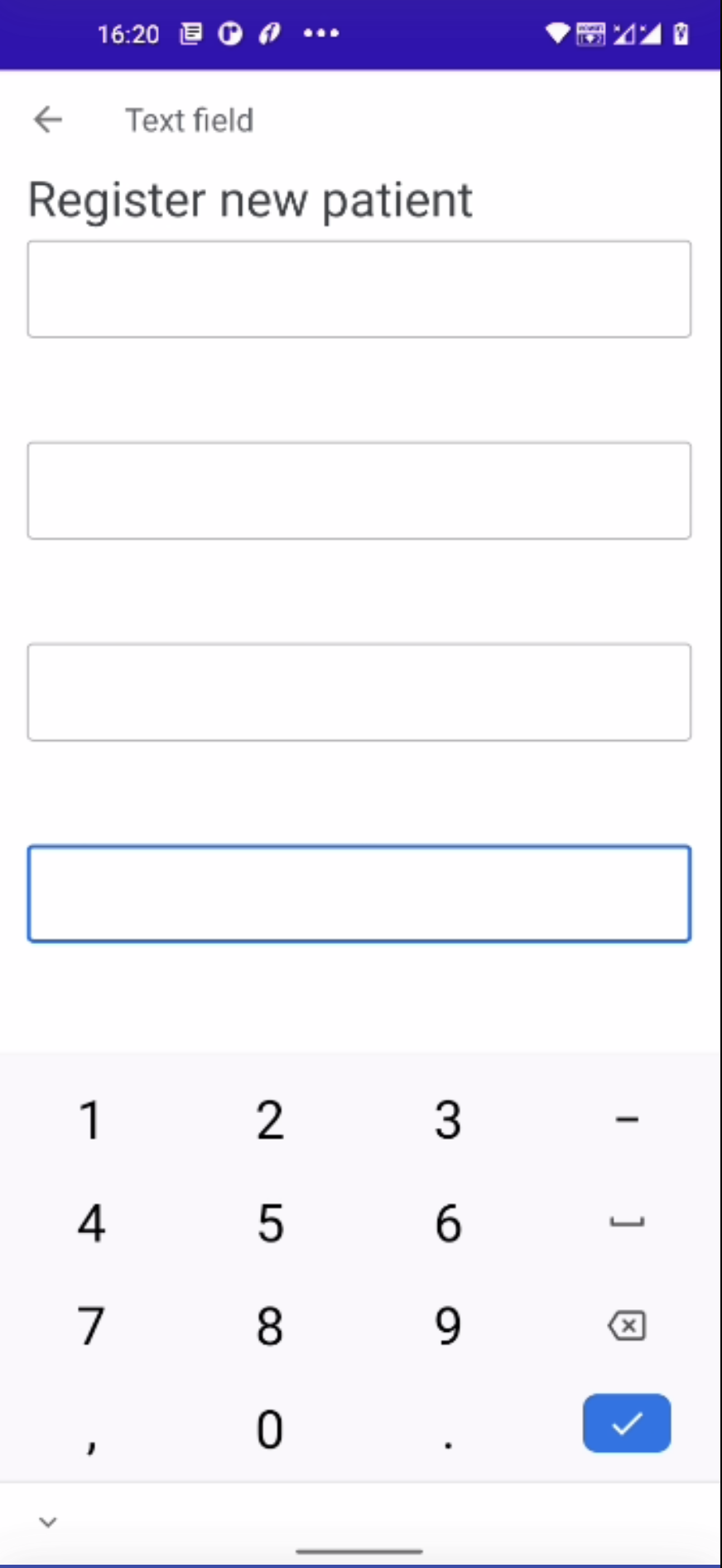 Catalog, text field component workflow. · Issue #1043 · google/android-fhir · GitHub