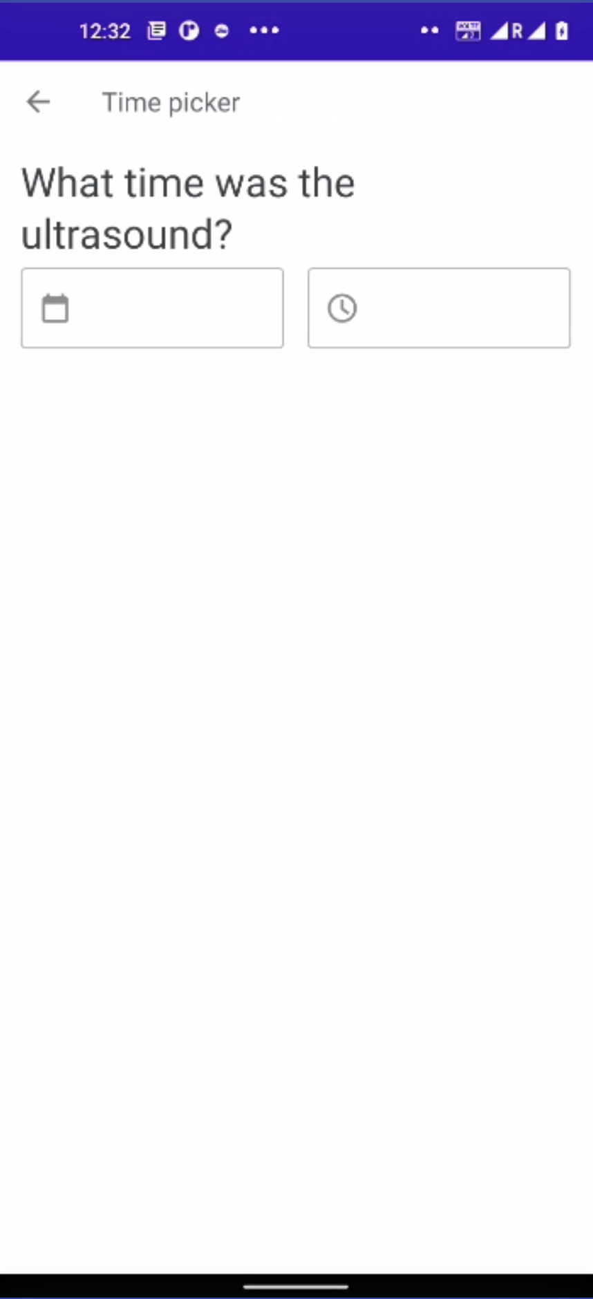 Catalog, date time picker component workflow. · Issue #1085 · google/android-fhir · GitHub