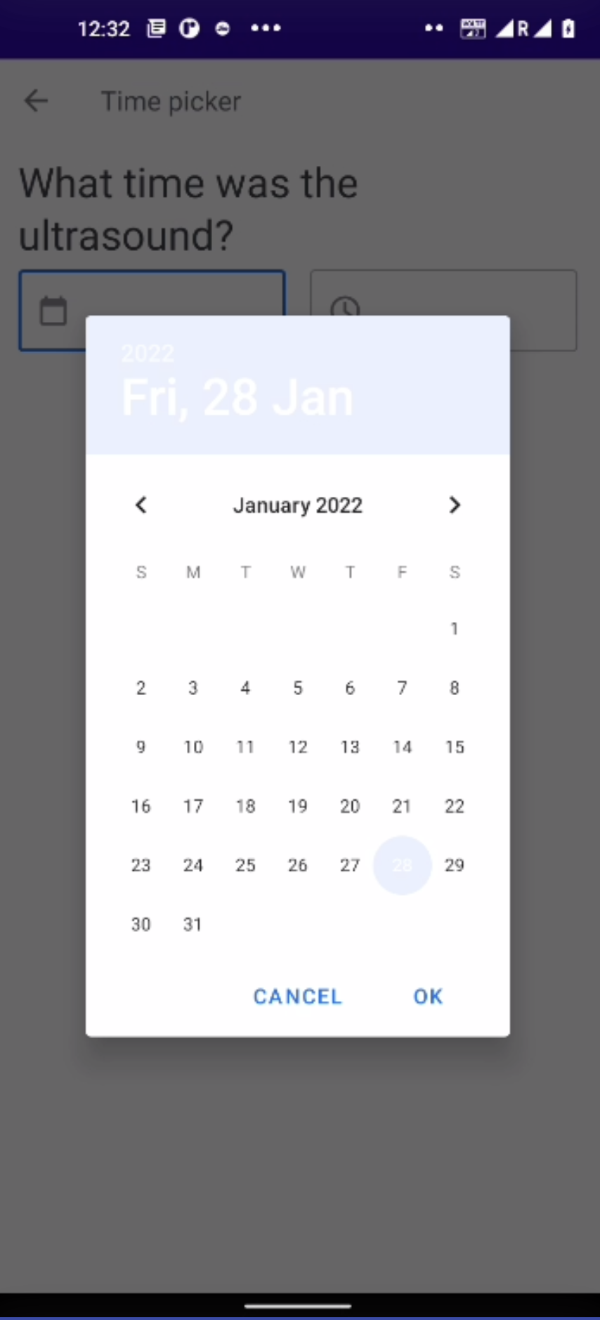Catalog, date time picker component workflow. · Issue #1085 · google/android-fhir · GitHub