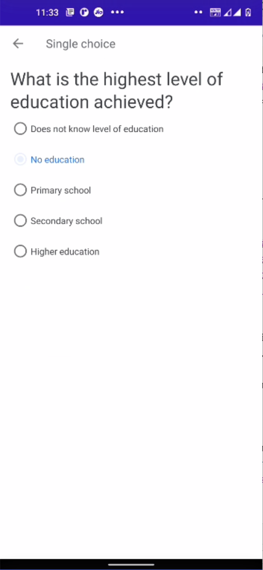 Datacapture, app custom style does not get applied to the single choice options. · Issue #1007 ...
