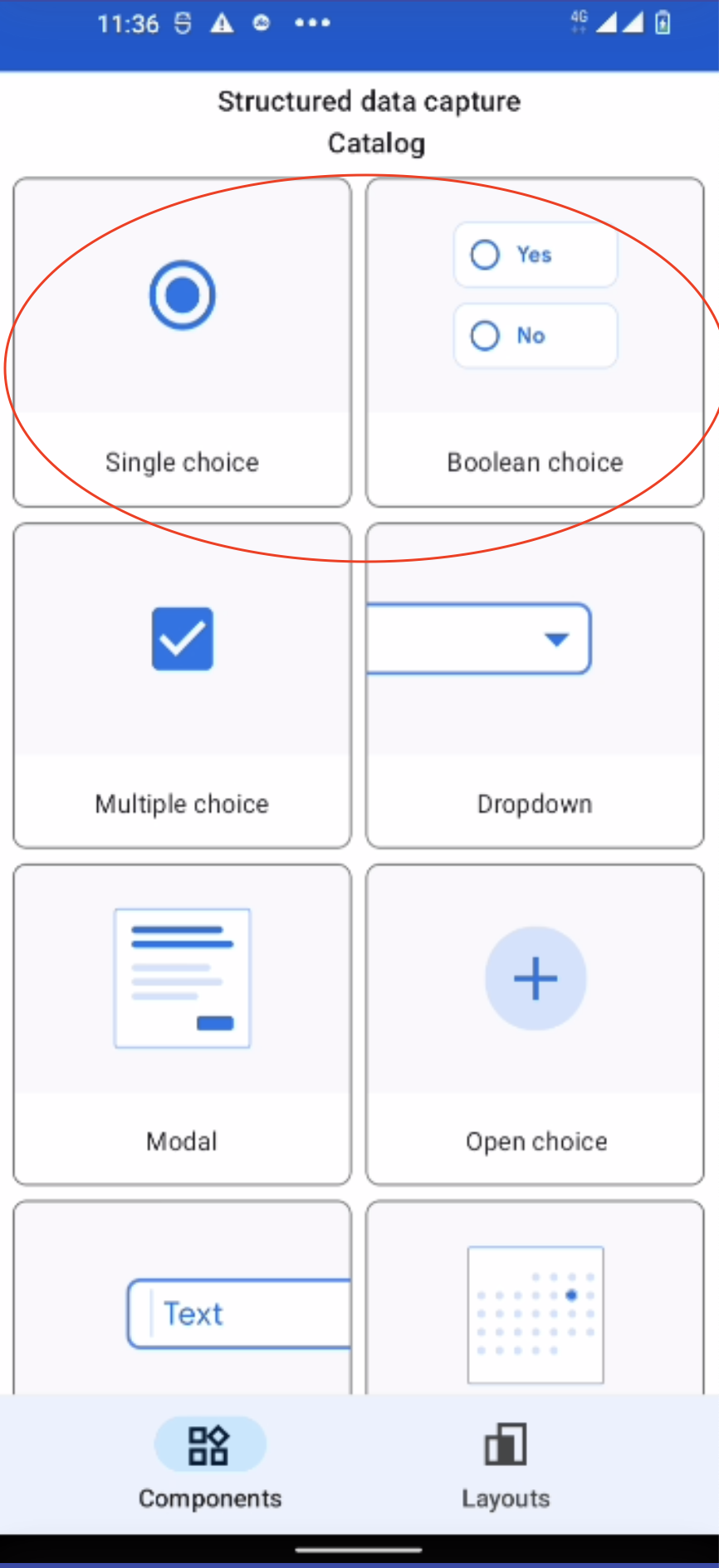 Boolean choice component can appear before single choice component in catalog app. · Issue #1585 ...