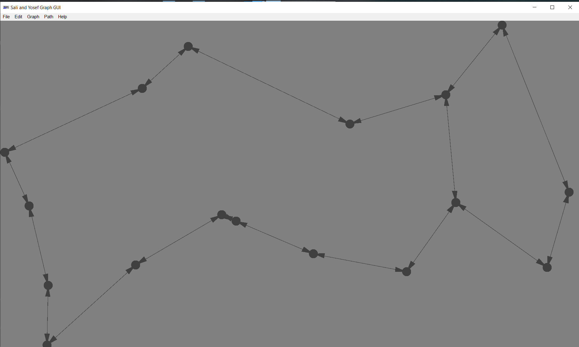 GitHub - SaliSharfman/Ex2_DirectedWeightedGraph