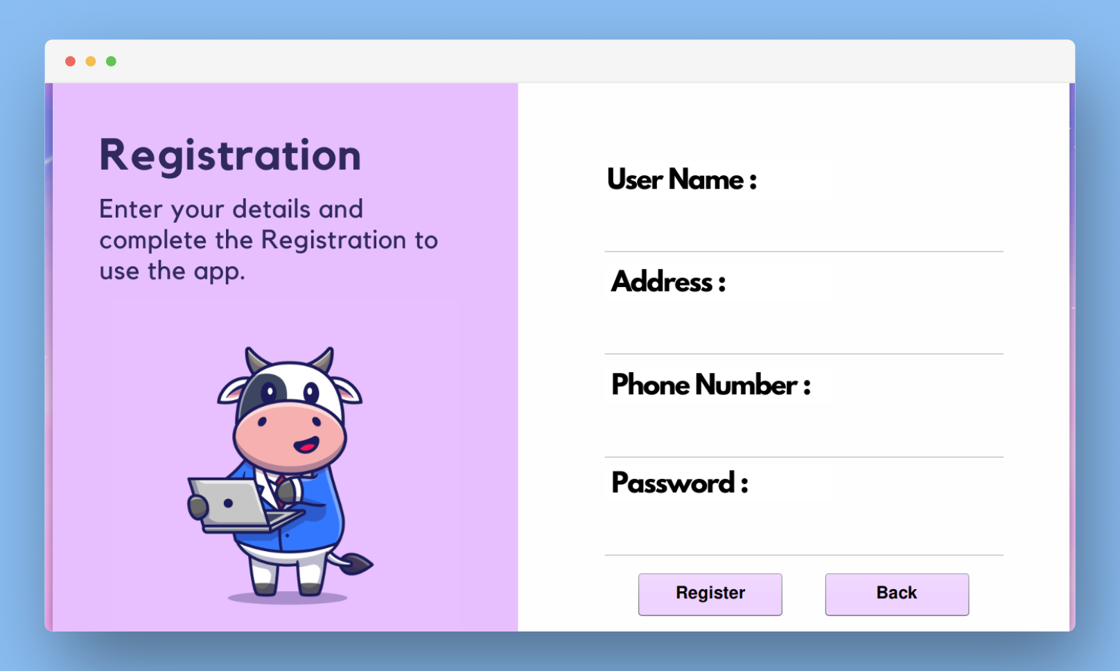 GitHub - aswin-asokan/DairyManagement-App: A simple application to manage dairy
