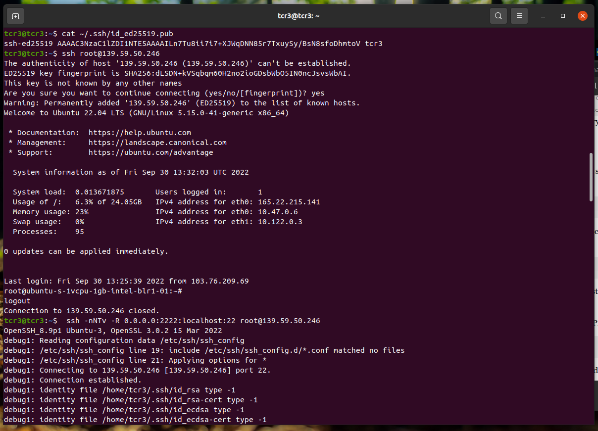 SSH over 4G: using Reverse Port Forwarding - Technoculture/Genotyper-Firmware GitHub Wiki
