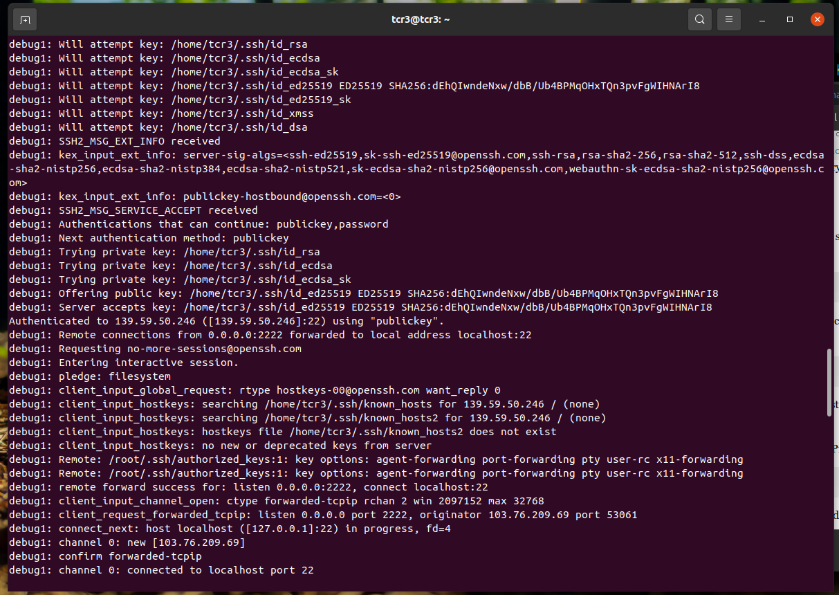 SSH over 4G: using Reverse Port Forwarding - Technoculture/Genotyper-Firmware GitHub Wiki