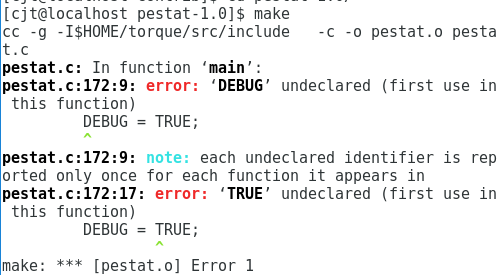 pestat cannot be built as desired · Issue #449 · adaptivecomputing/torque · GitHub