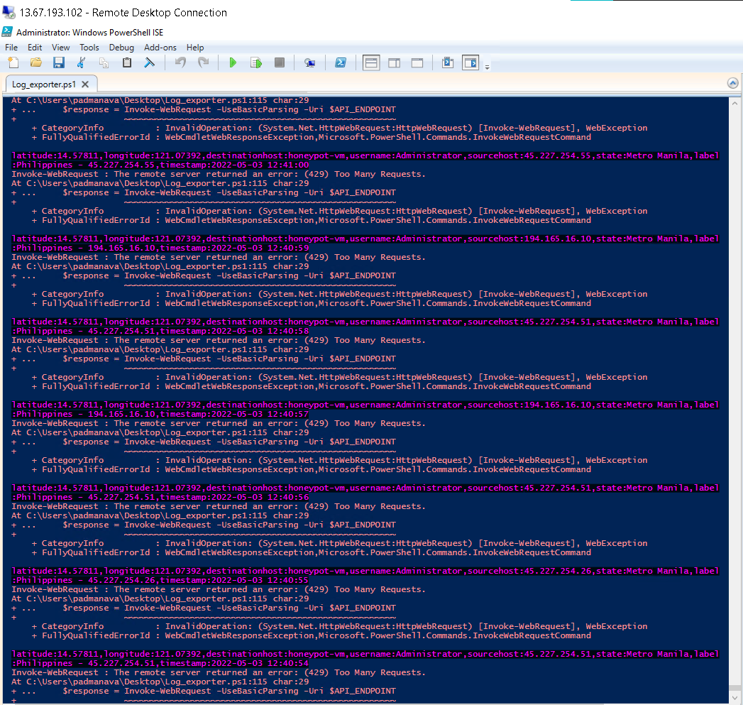 GitHub - HellThrall2000/SIEM-RDP_WORLDMAP: Setting up Azure Sentinel SIEM and connecting it to a ...