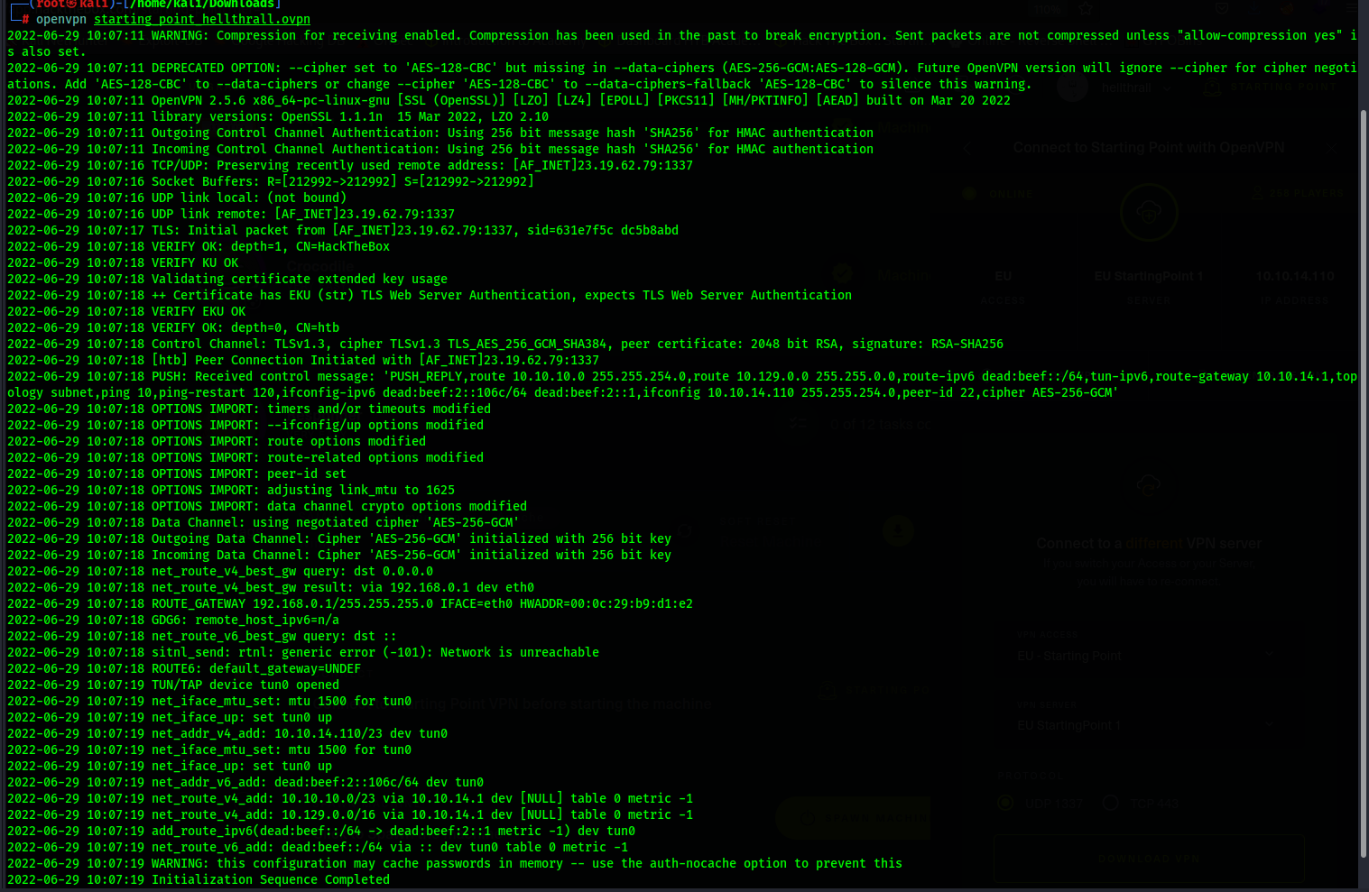 GitHub - HellThrall2000/CTF-Report-HackTheBox: Capturing flag in a machine using Kali Linux and ...