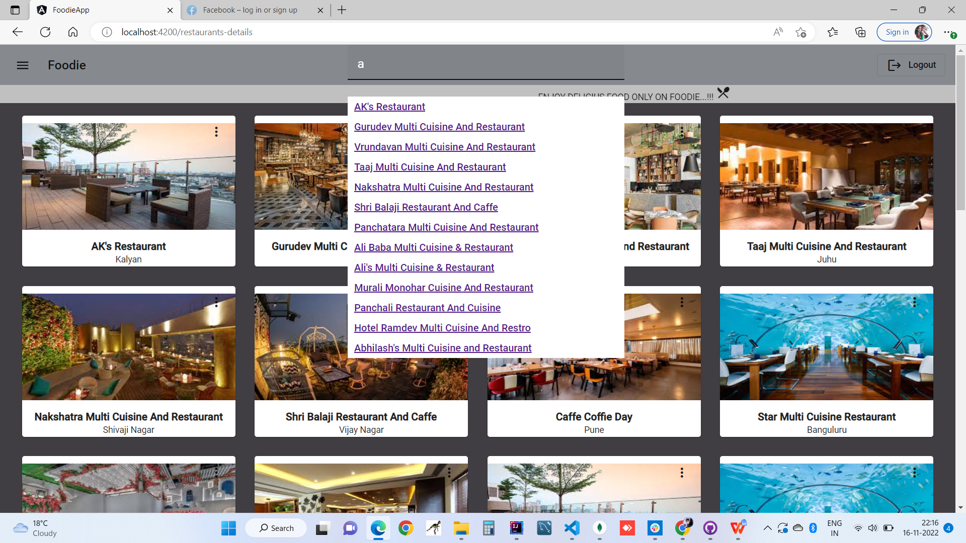GitHub - Swapnil1754/MyFoodie: Foodie App