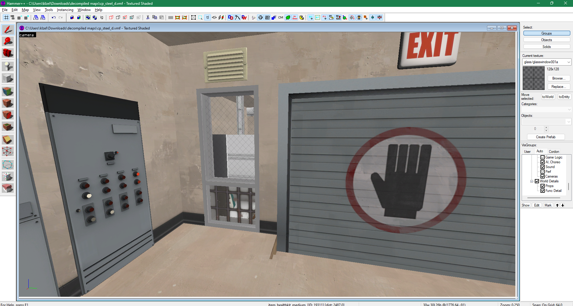 [TF2] Missing/invisible glass around Point D of cp_steel · Issue #5062 · ValveSoftware/Source-1 ...