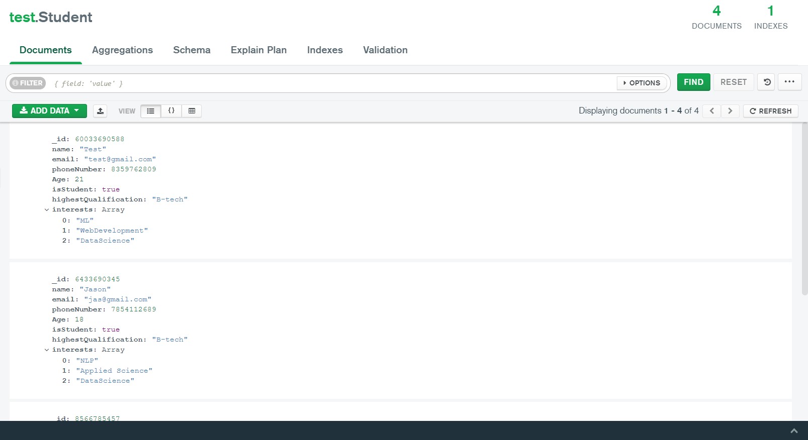 GitHub - AbhinavJaintle/backend: This project is a CRUD API which takes POST and GET requests ...