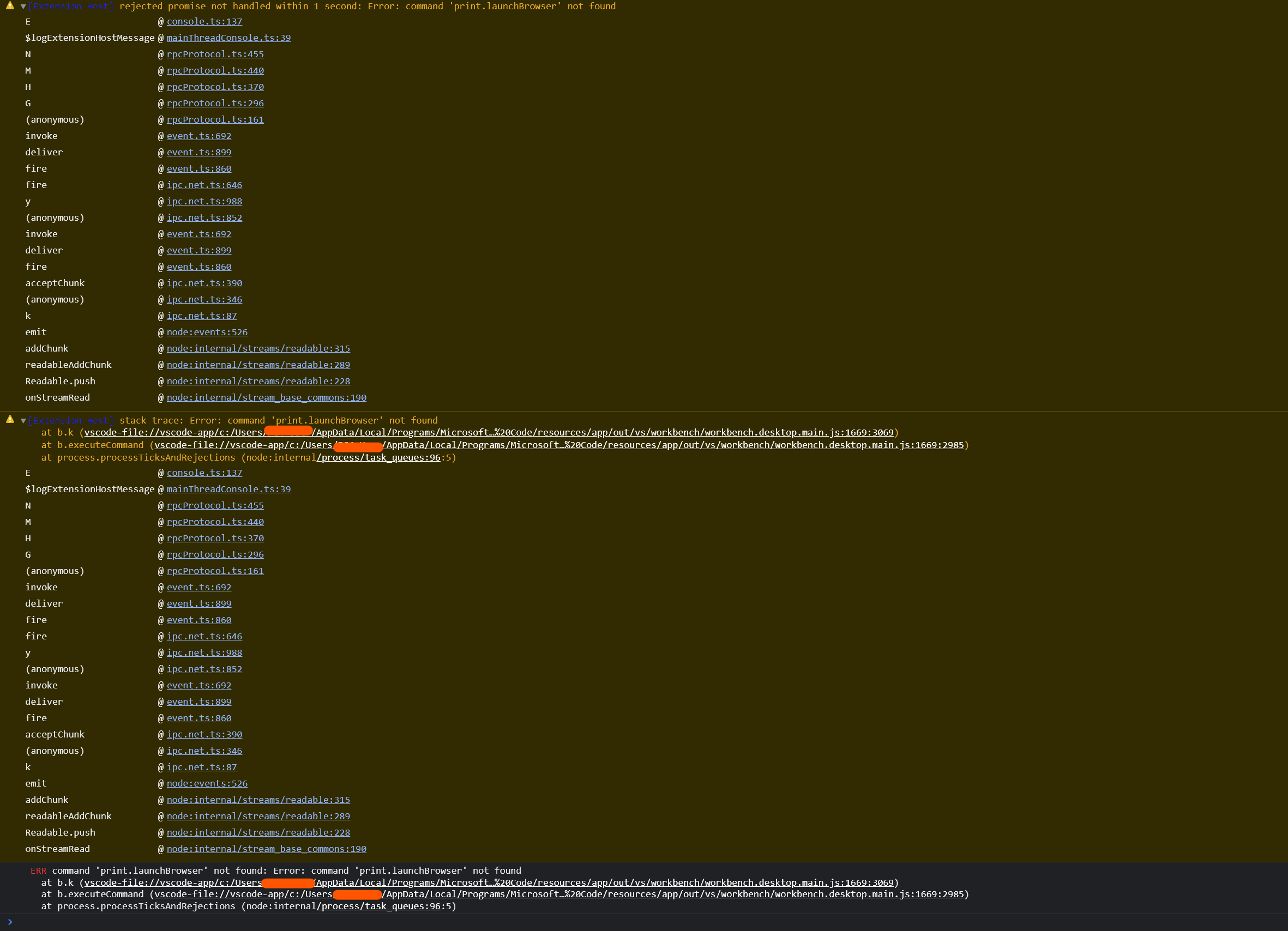 Printing not working with alternate browser path · Issue #176 · PDConSec/vsc-print · GitHub