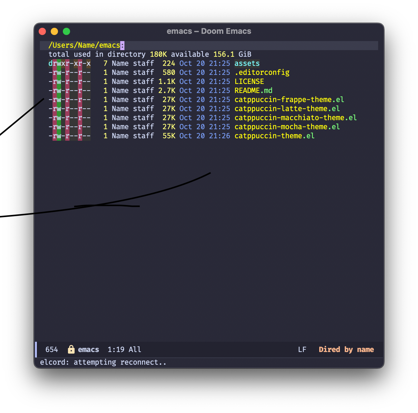 Compatibly with Dired · Issue #22 · catppuccin/emacs · GitHub