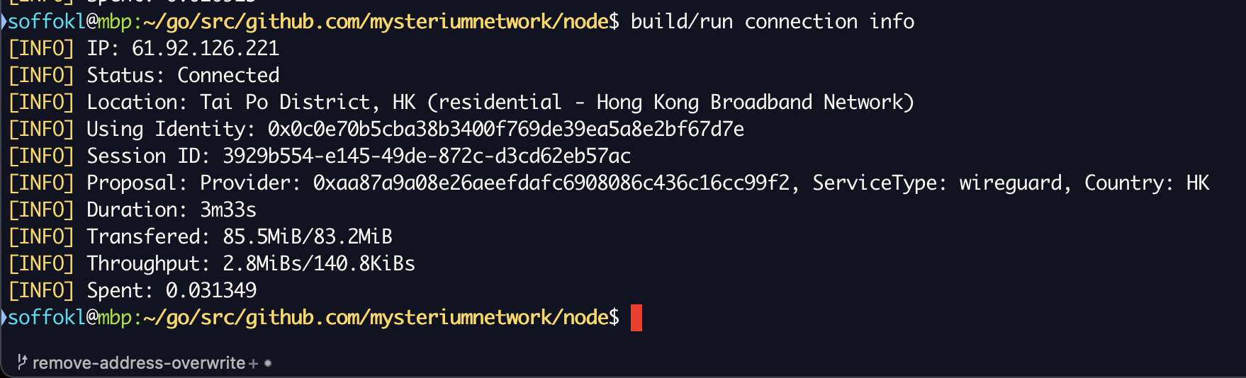 Node Online and listed on app, but not connectable. · Issue #3547 · mysteriumnetwork/node · GitHub