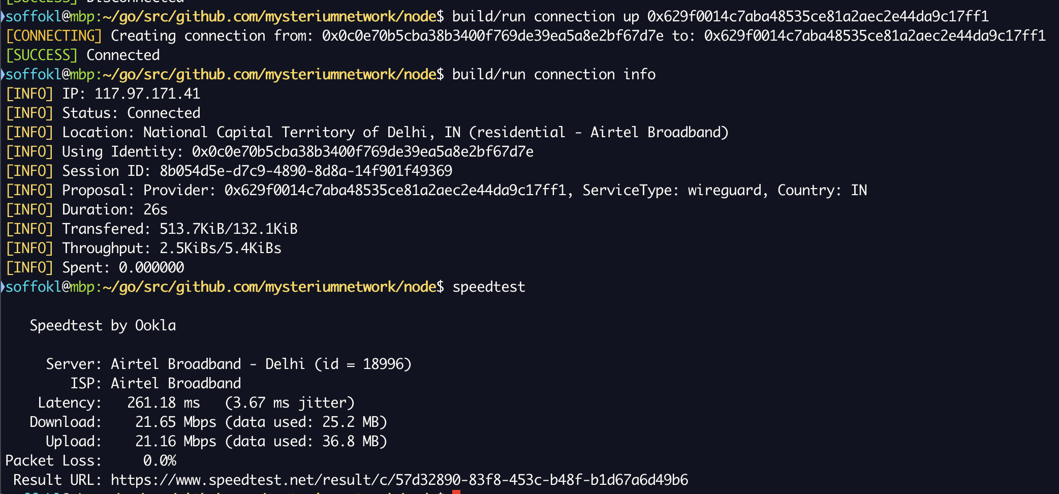 Node Online and listed on app, but not connectable. · Issue #3547 · mysteriumnetwork/node · GitHub
