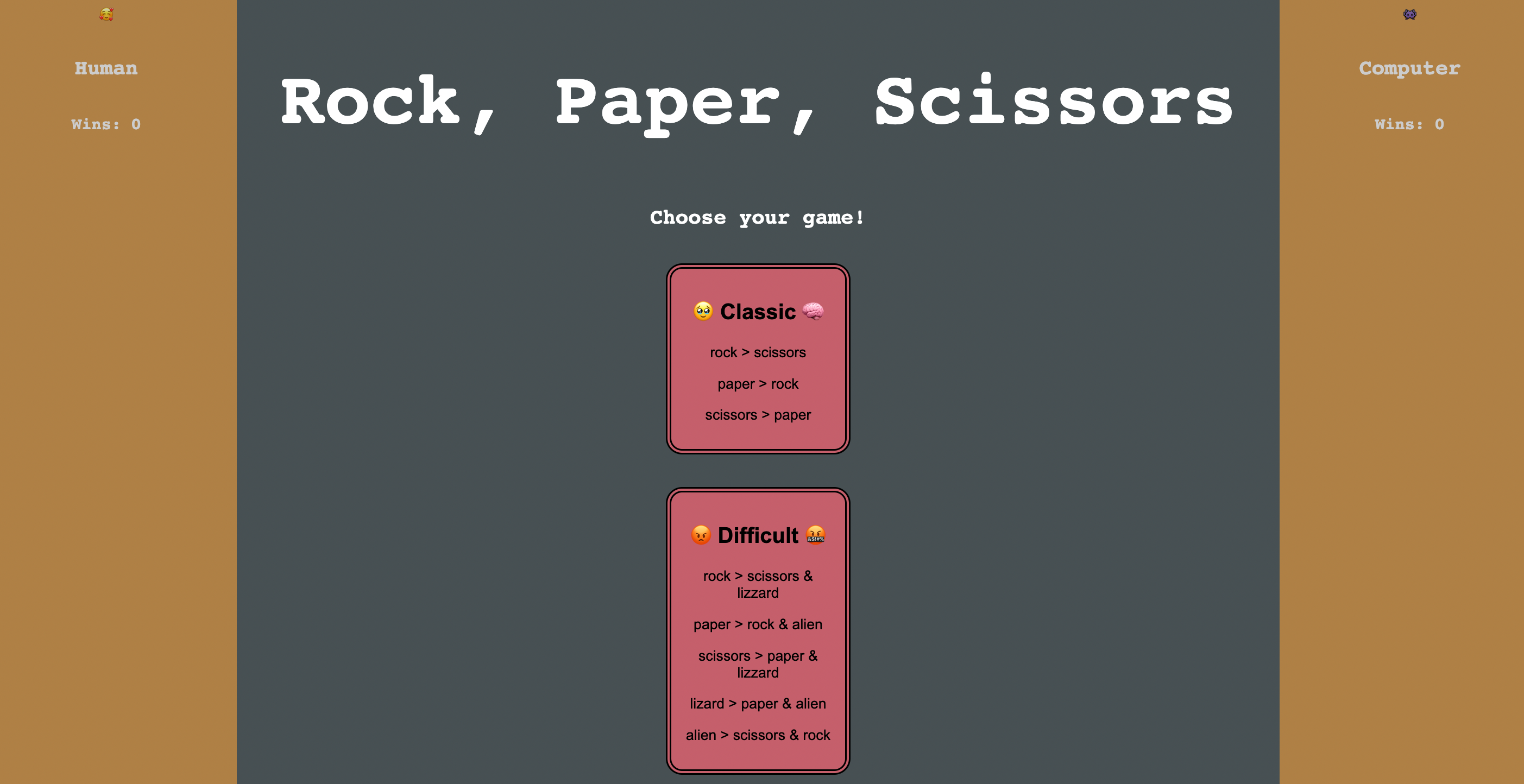 GitHub - JDeLoach03/rock-paper-scissors