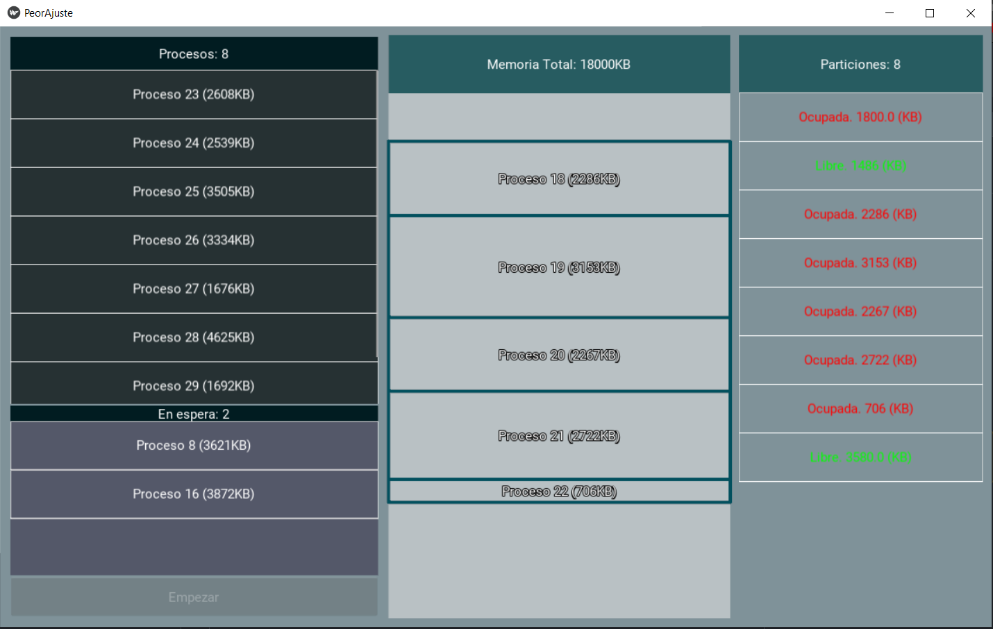 GitHub - CodeSwallow/PeorAjuste: Programa en Python que muestra en forma animada el algoritmo de ...