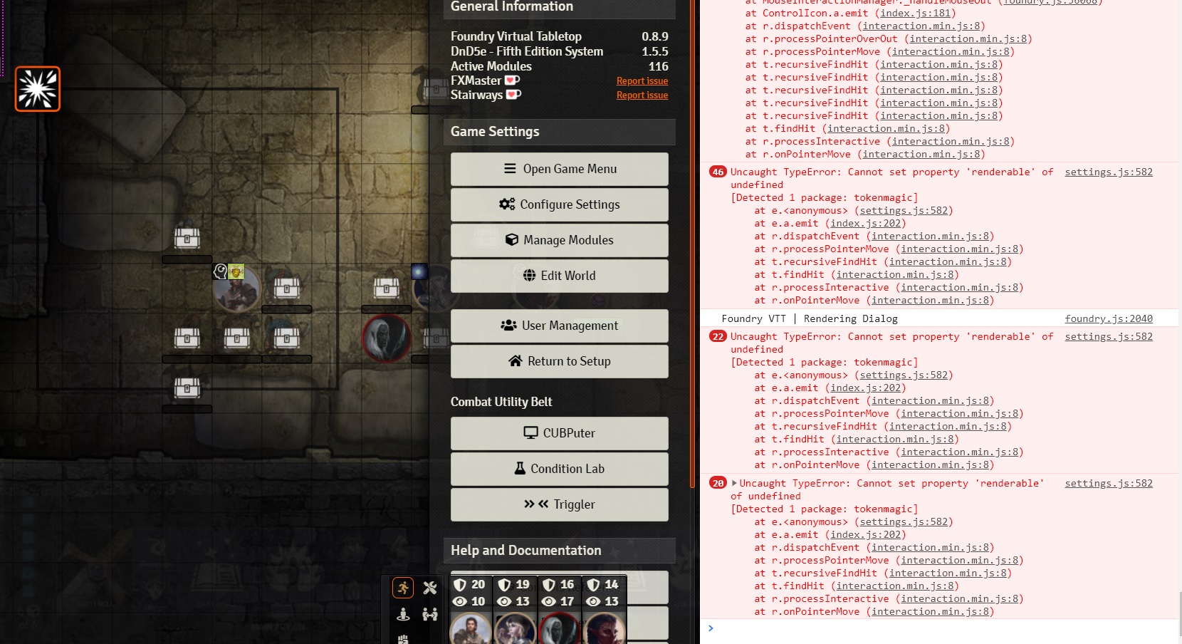 DF Quality of Life: Conflicting with Token Magic FX · Issue #238 ...