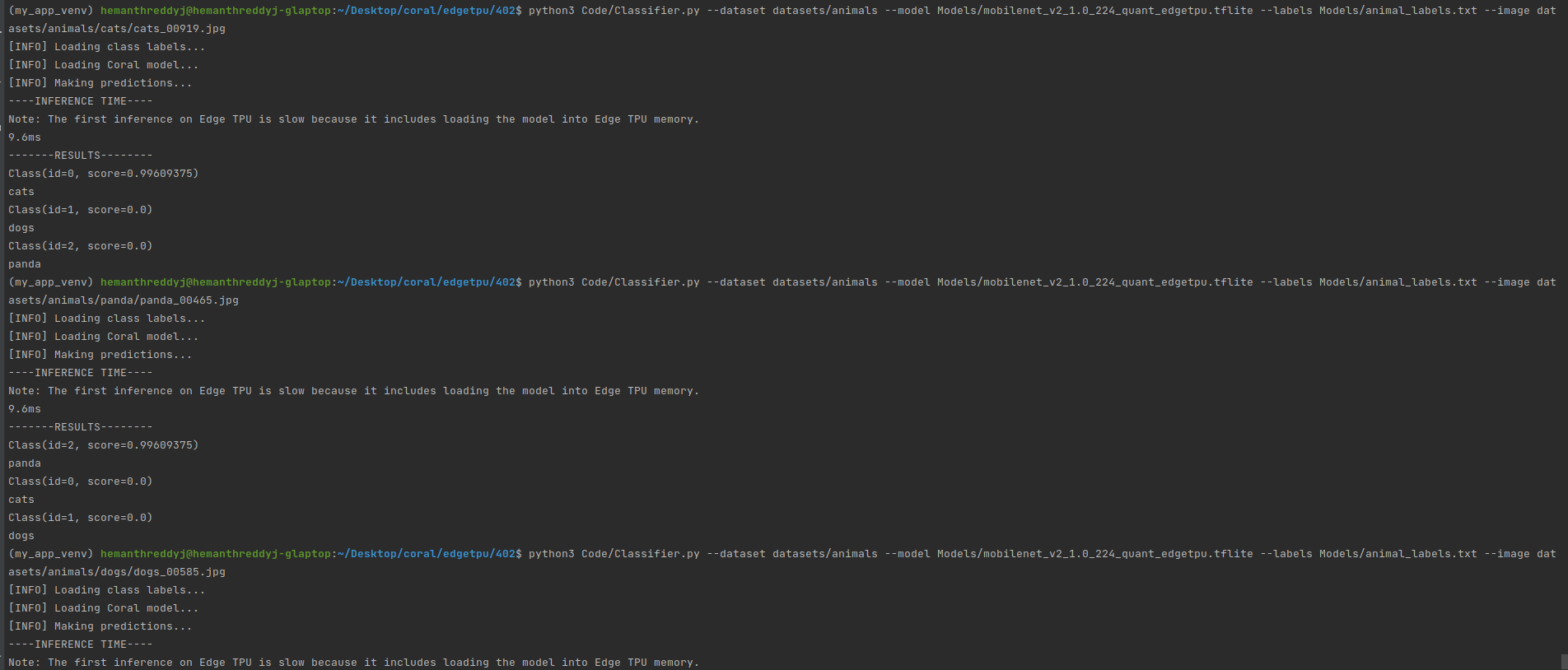 Wrong results after deploying keras model to Coral Dev Board · Issue #402 · google-coral/edgetpu ...
