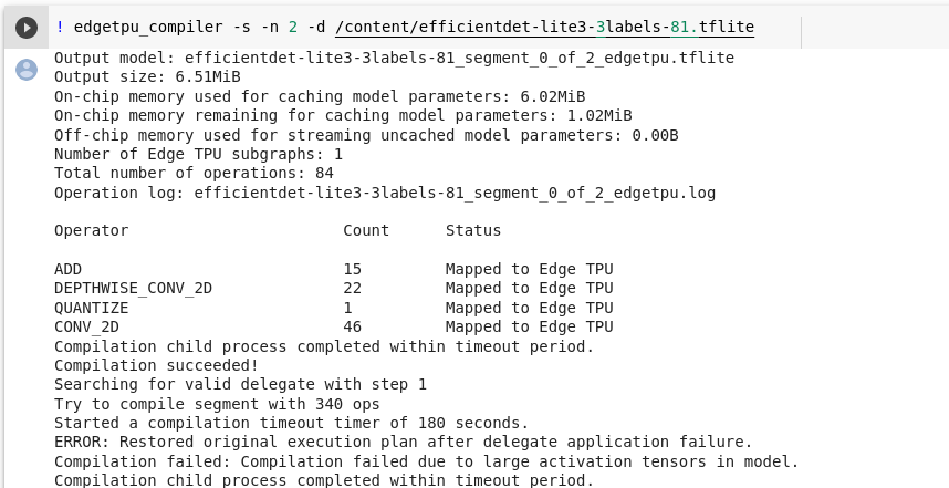 Multiple ops mapped to cpu when compiling efficientdet-lite3 and 4 models! · Issue #671 · google ...