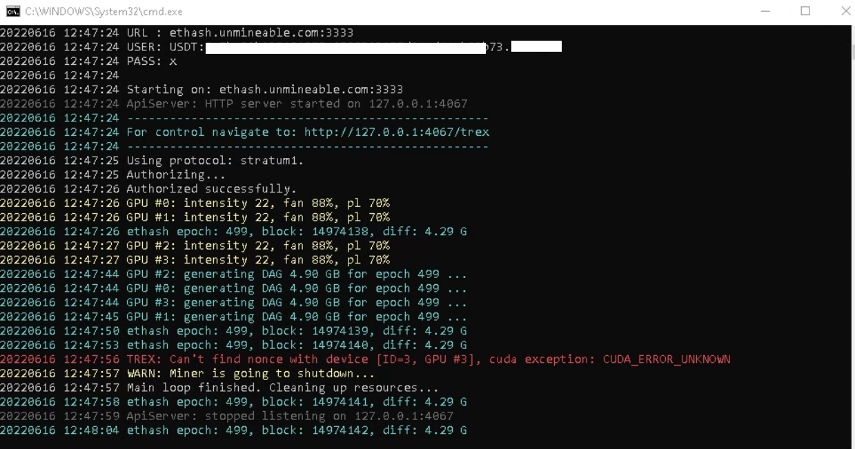 Trex: can't find nonce with device · Issue #1353 · trexminer/T-Rex · GitHub