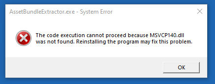 Won't even open · Issue #544 · SeriousCache/UABE · GitHub