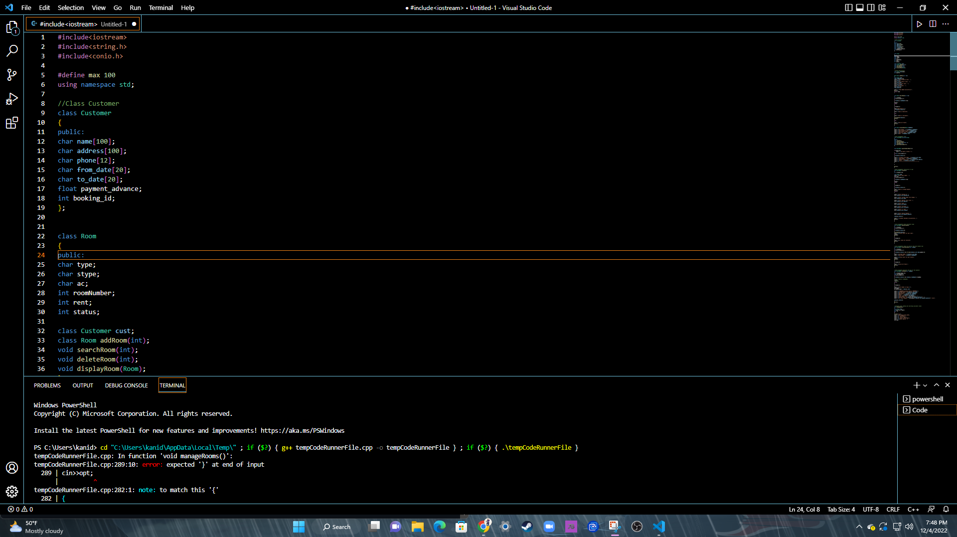 GitHub - kanidavis244/Hotel-Management-System