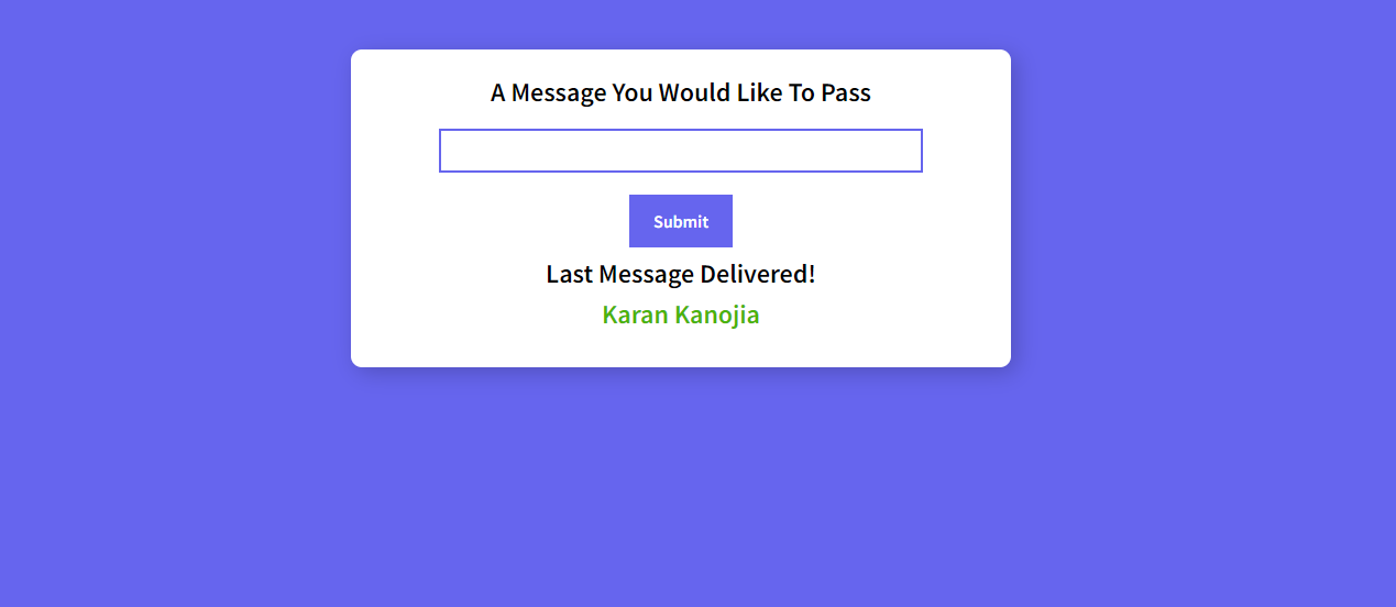 GitHub - KARANKANOJIA7830/Message-Box: This is a message box where u ...