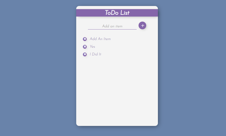 GitHub - KARANKANOJIA7830/ToReactDo: This is an awesome todo react app. TODO List are the lists ...