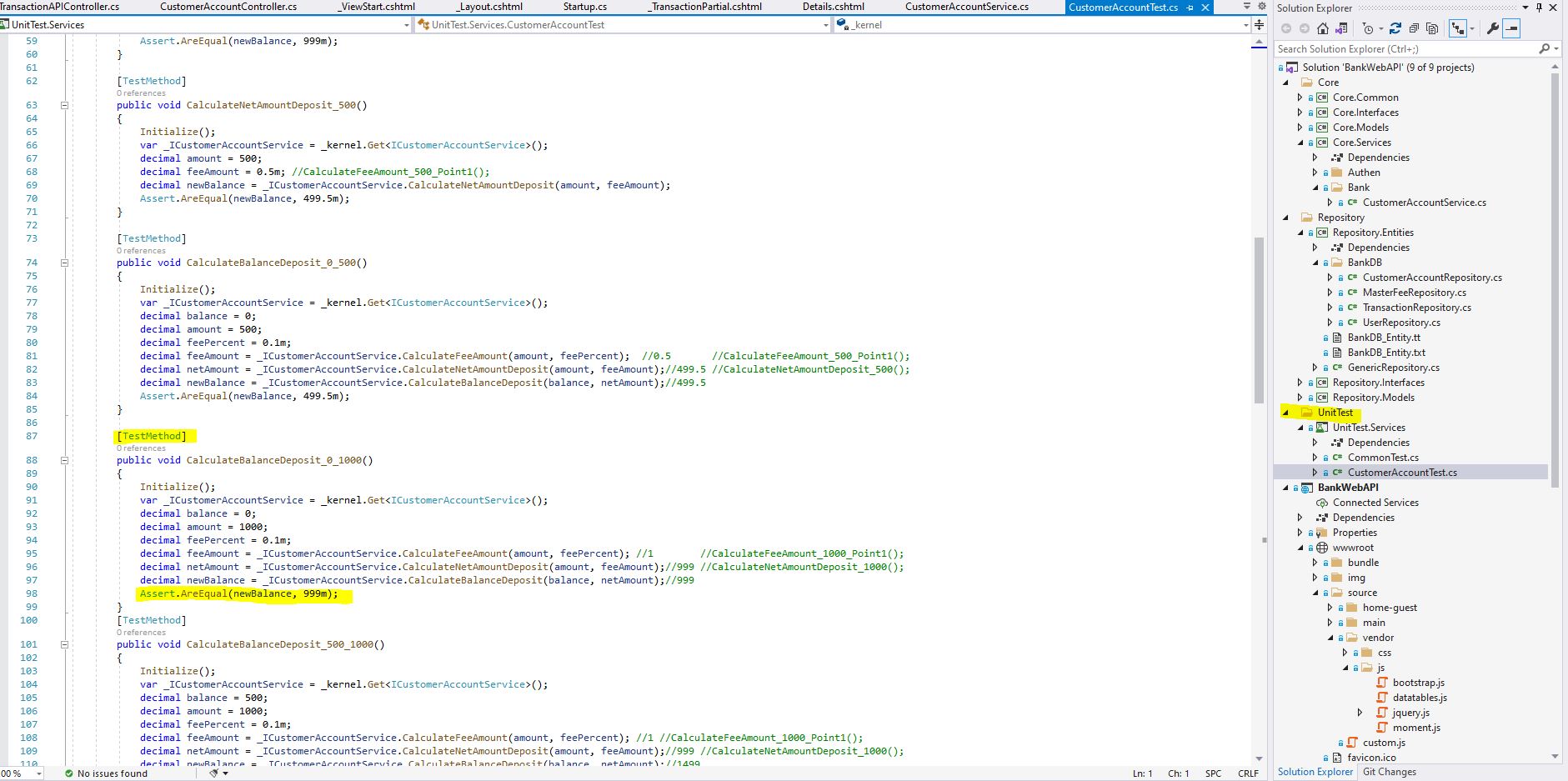 GitHub - Ligerking007/BankWebAPI: BankWebAPI ASP.Net Core Example