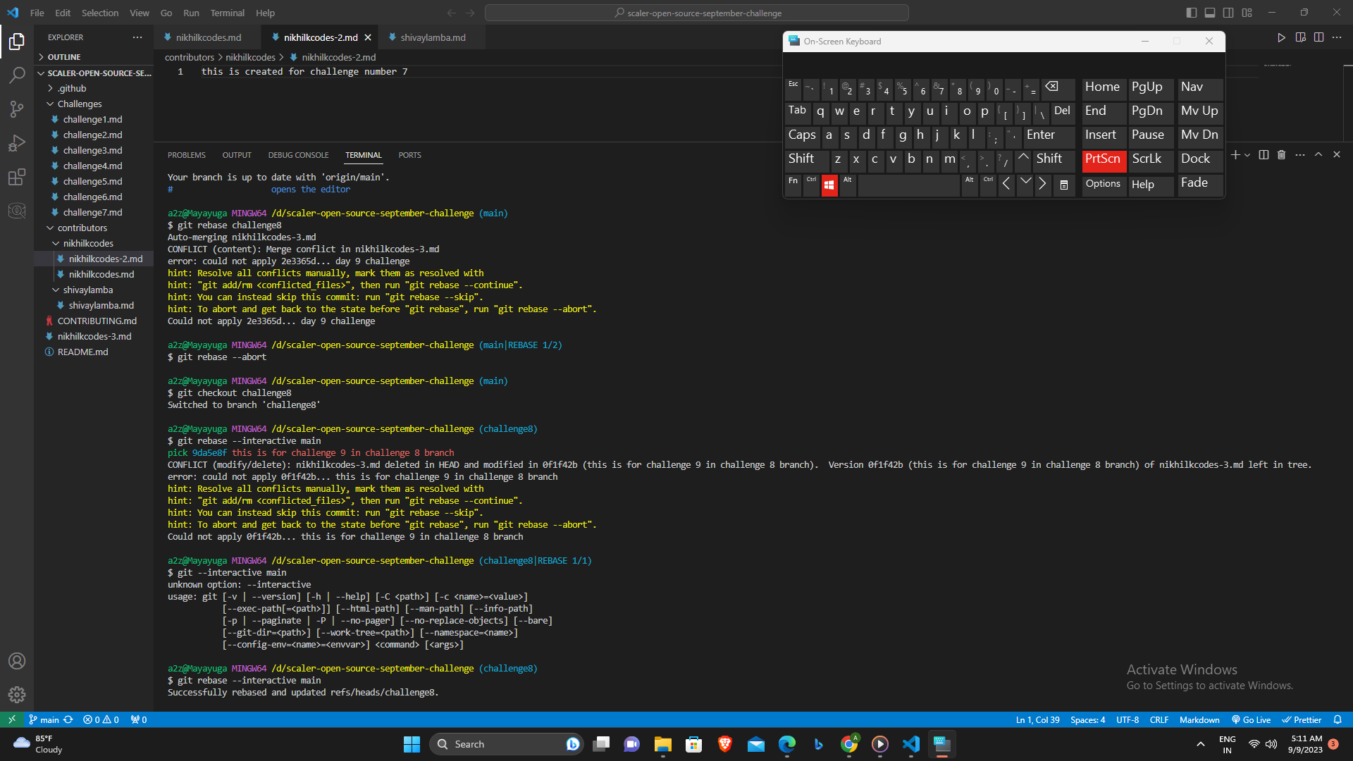 Challenge #1 · Issue #118 · scaleracademy/scaler-open-source-september-challenge · GitHub