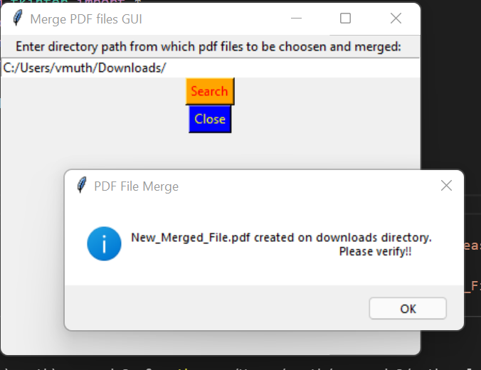 Github Valliammai Techpdffilemergergui