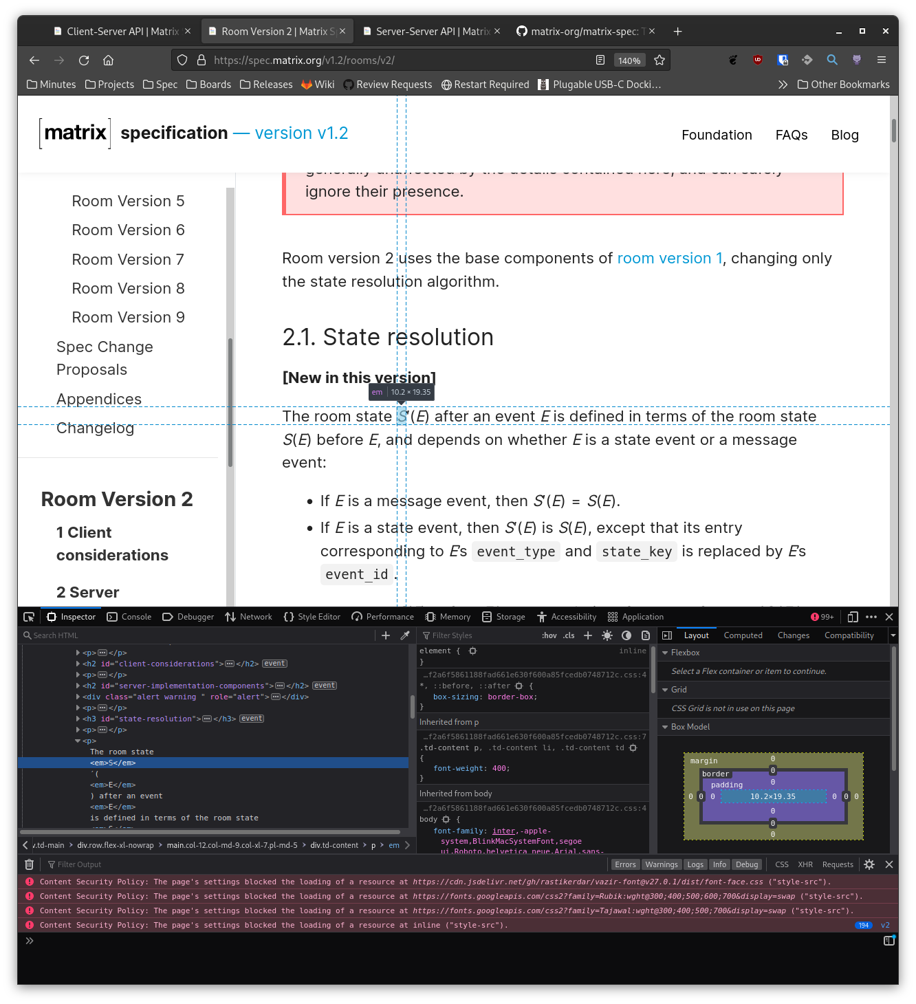 Prime Characters Are Almost Invisible · Issue 774 · Matrix Orgmatrix Spec · Github