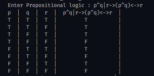 GitHub - AkshayGade23/Truth_table_generator
