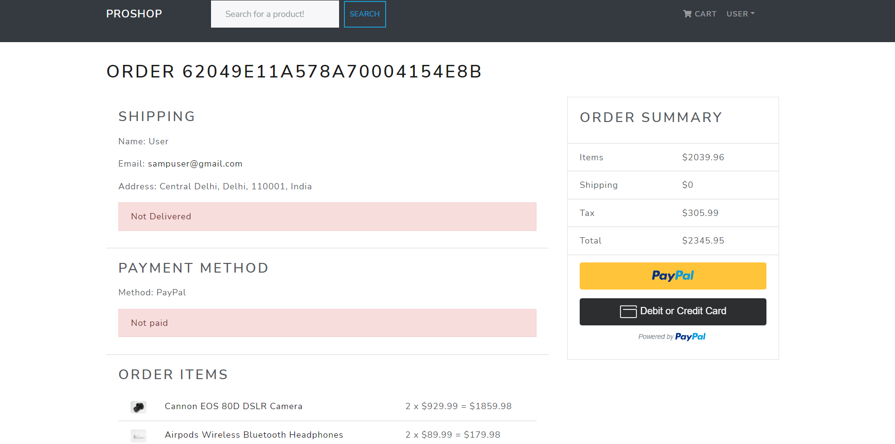 GitHub - areebarukhsar/e-commerce: Built with MERN stack and Redux