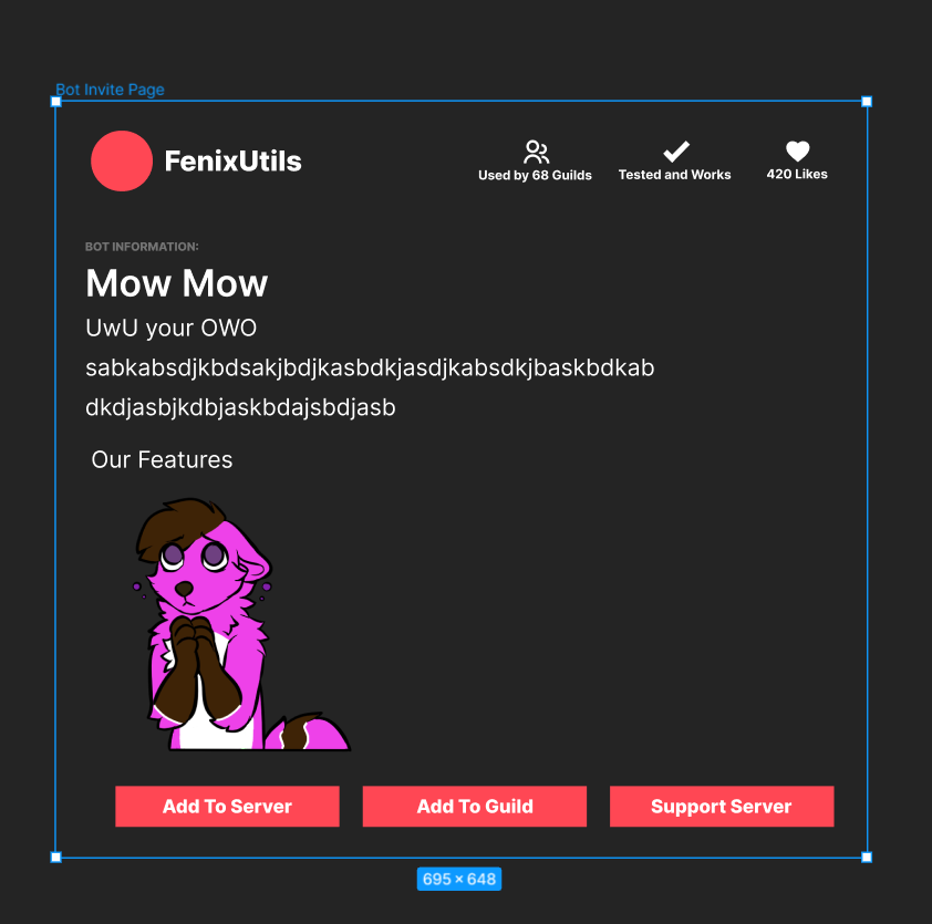 feat: build new UI for invite bot to server / group menu. · Issue #141 ...