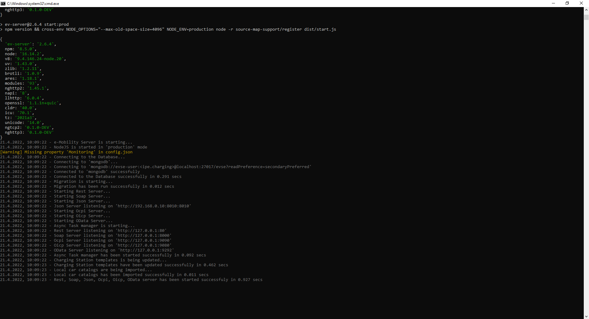 Upgrade Ws Connection With Url Ipelms Is Invalid No Ocpp16 Or Rest In Path · Issue