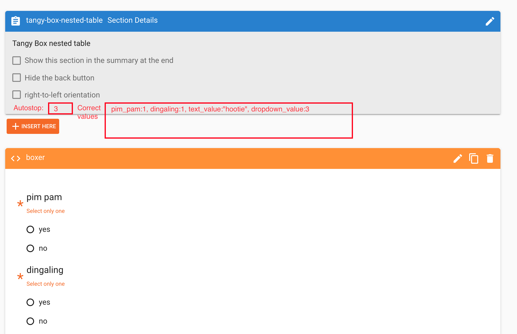 Autostop for radio buttons ( 6 hours) · Issue #1519 · Tangerine-Community/Tangerine · GitHub